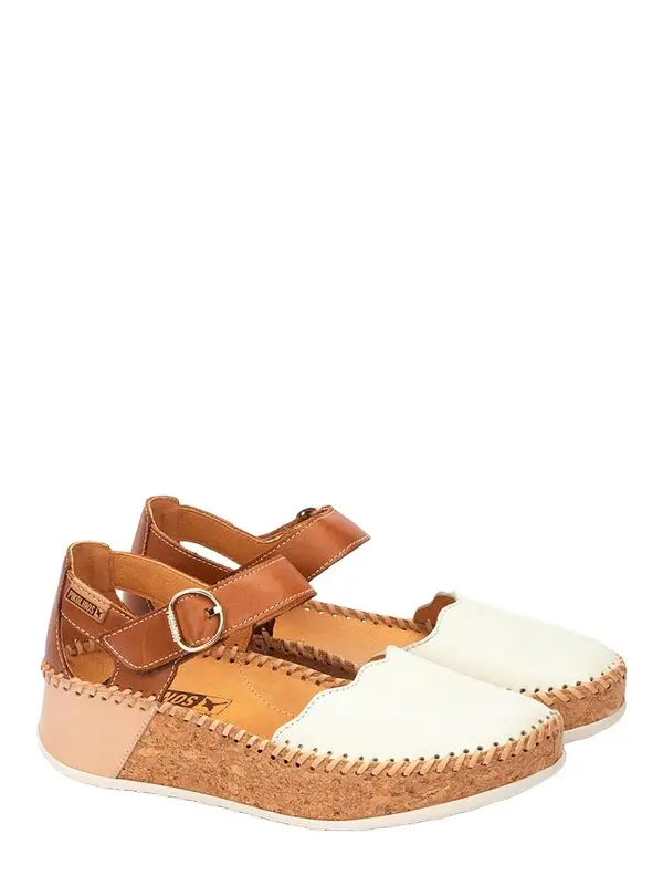 Pikolinos Marina Wedge Flat - Natural