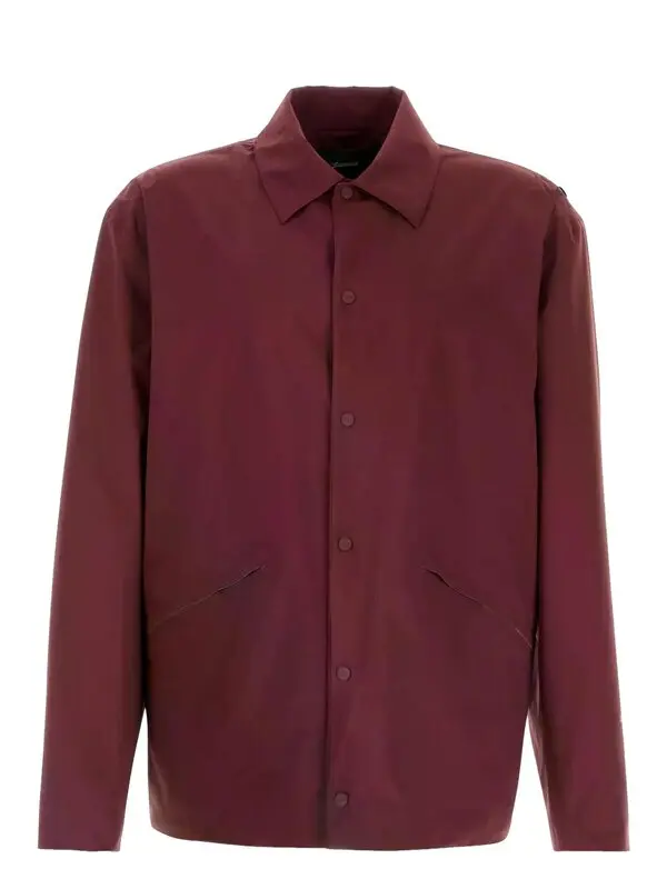 Herno Nylon Shirt Jacket - Red