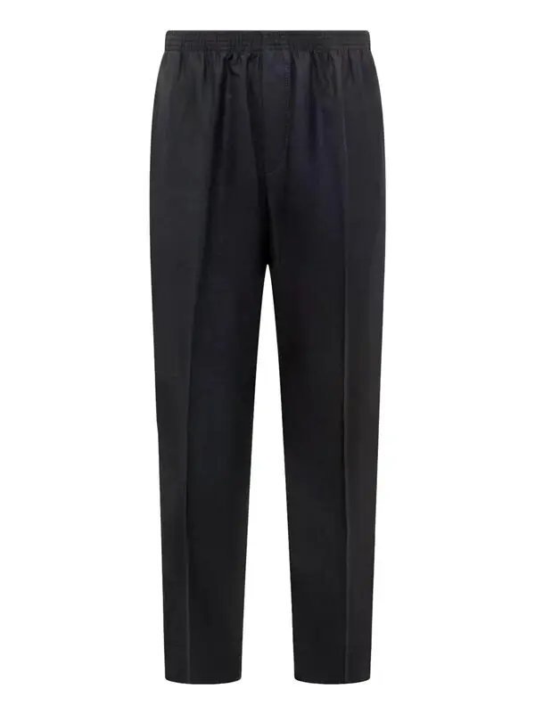 CELLAR DOOR Elasticated-waist Trousers - Black