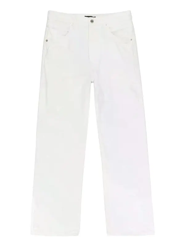 PURPLE BRAND P018 Rinsed Baggy Jeans - White
