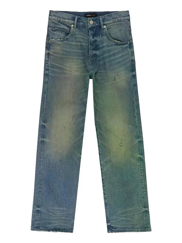 PURPLE BRAND P018 2 Year Dirty Fade Jeans - Blue