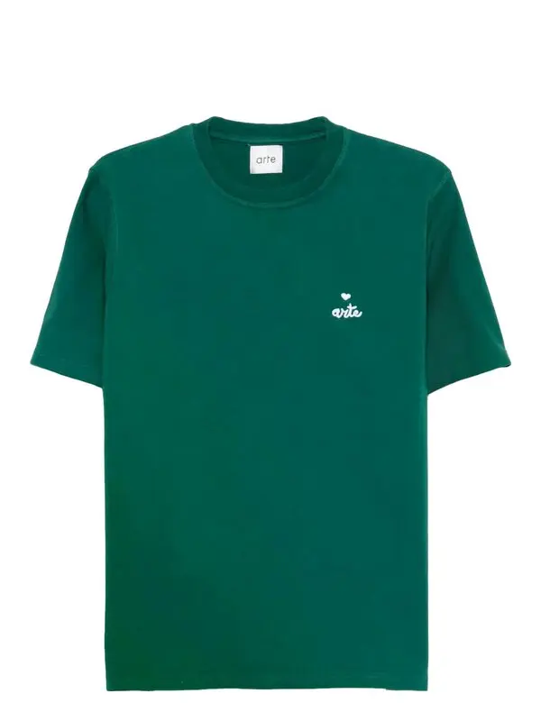 ARTE ANTWERP Heart Logo T-shirt - Green