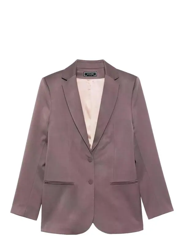 STYLAND Satin Blazer - Pink