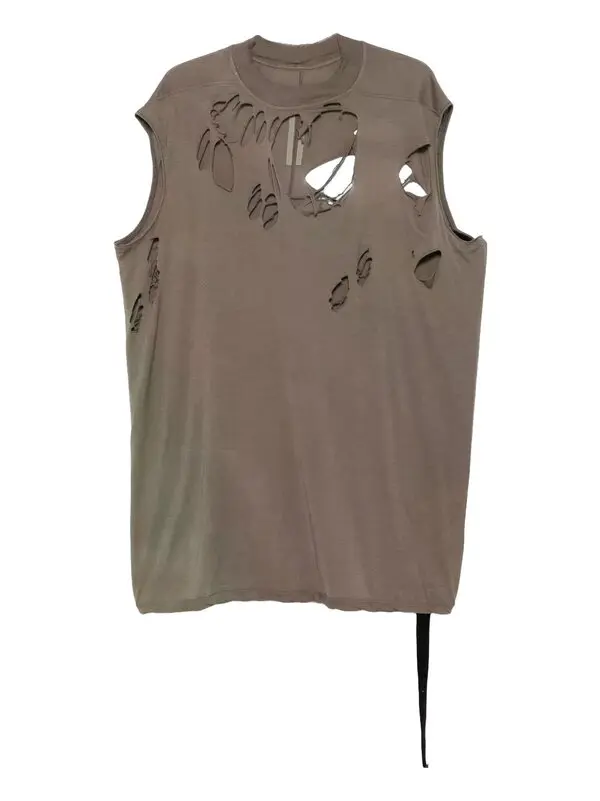 Rick Owens Tarp Tank Top - Brown