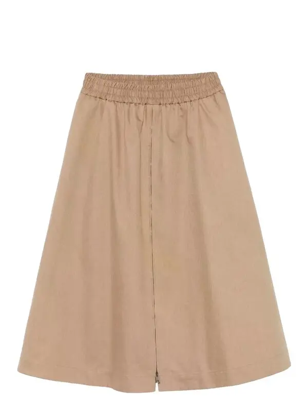 GOLDEN GOOSE Morena Midi Skirt - Brown