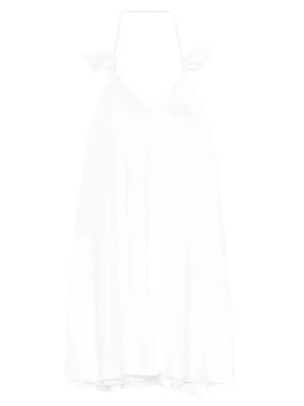 Loewe Flamenco Mini Dress - White