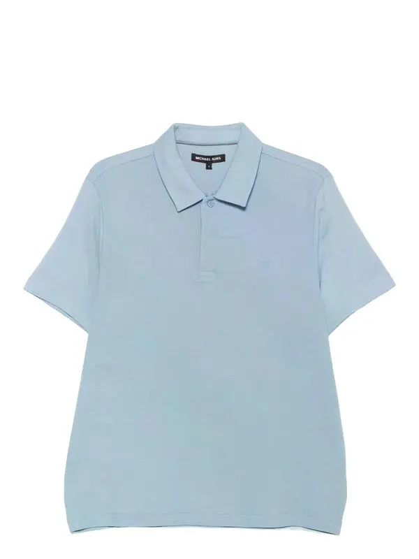 Michael Kors Piqué Polo Shirt - Blue