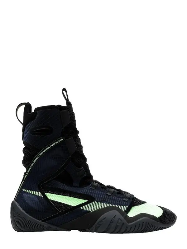 Nike Hyperko 2 High-top Sneakers - Black/metallic Cool Grey/blue