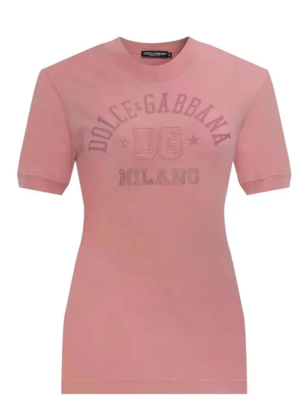 Dolce & Gabbana Cotton T-shirt - Pink