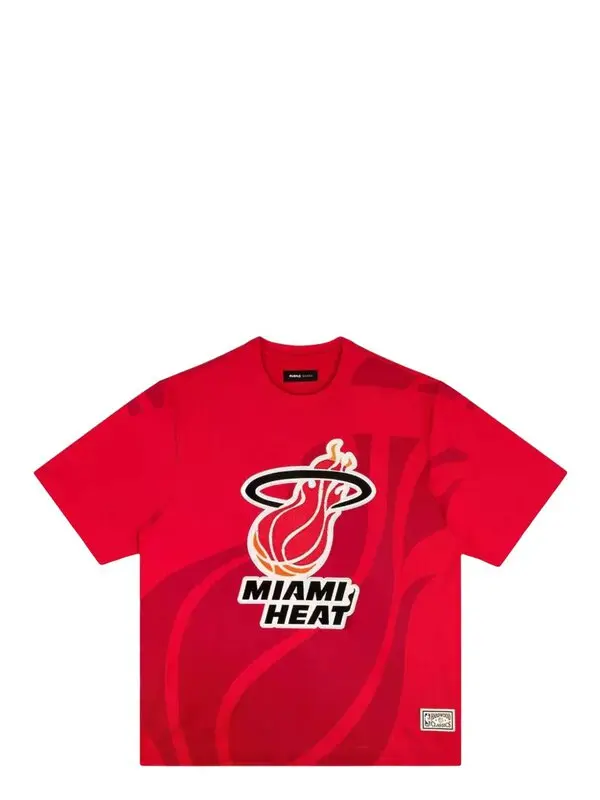 PURPLE BRAND Miami Heat T-shirt - Red