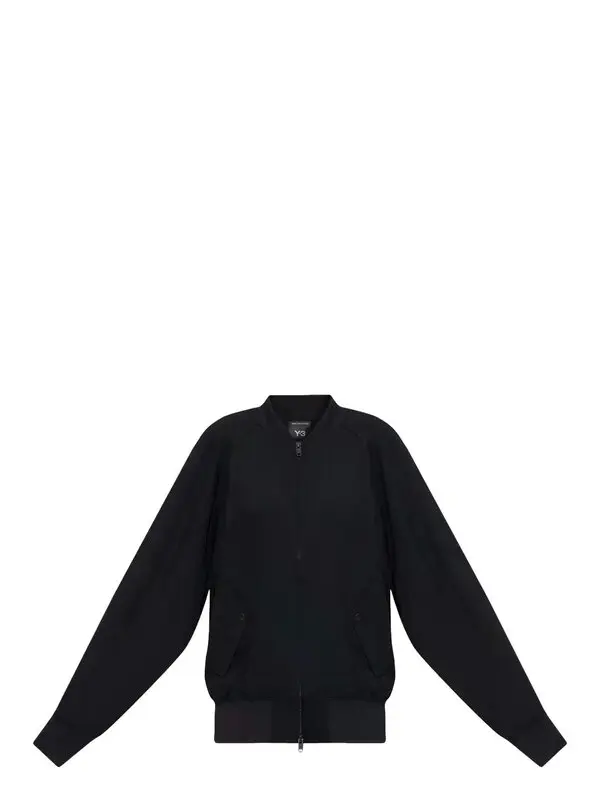 Y3 Drop-shoulder Bomber Jacket - Black