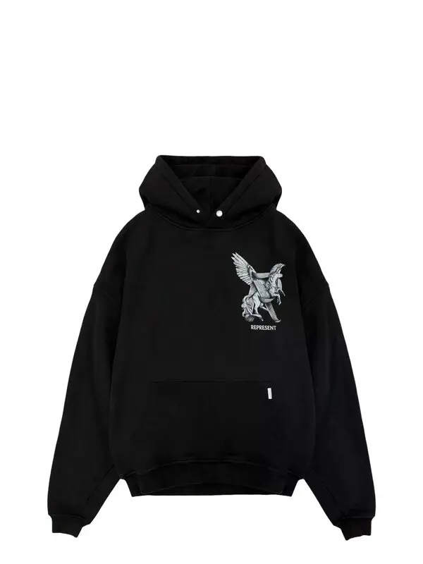 REPRESENT Elegance In Motion Hoodie - Black