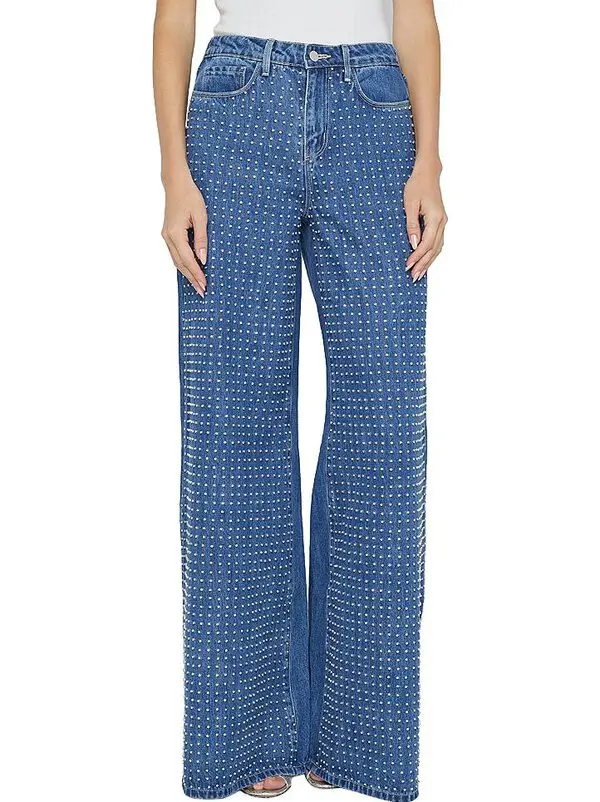 L'Agence Quincy High-rise Wide-leg Jeans - Glendora