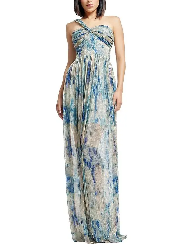 Dress The Population Idalia Gown - Pale Blue
