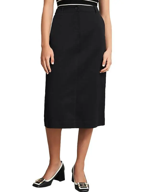 HOBBS LONDON Hana Skirt - Hobbs Navy