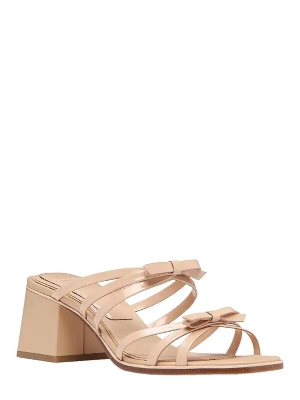 Kate Spade New York Carolina Block Heel Sandals - Peach Shake