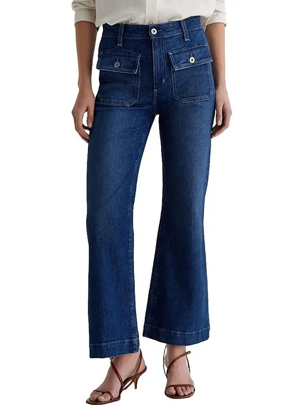 Ag Bonnie Mid-rise Flare Leg Jeans - Shallow
