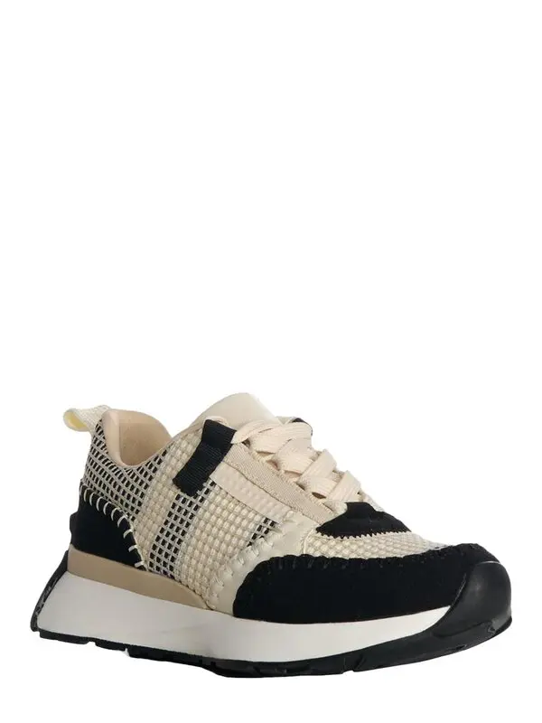 AZALEA WANG Latana Sneakers - Black Multi