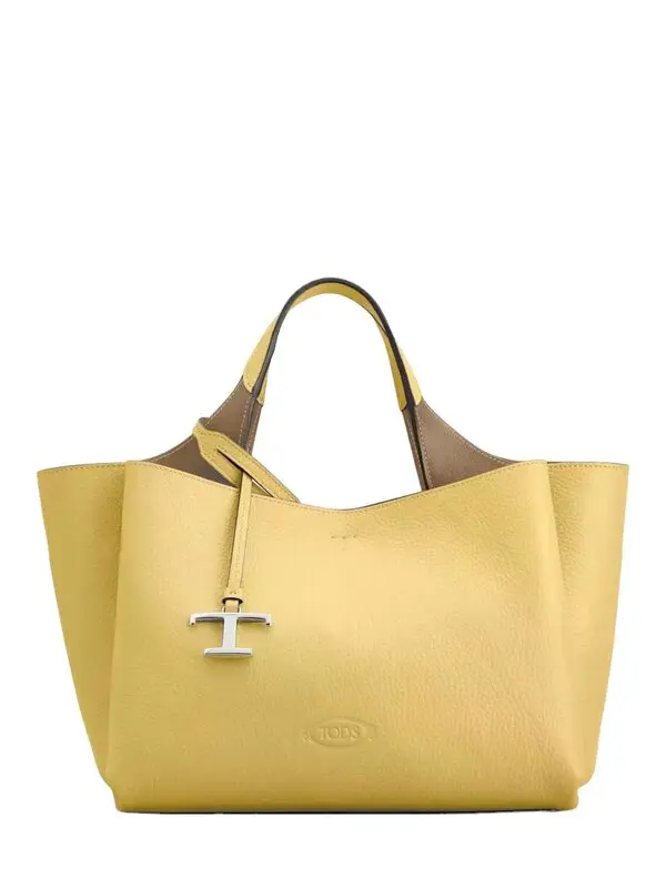 TOD'S Leather Tote - Yellow