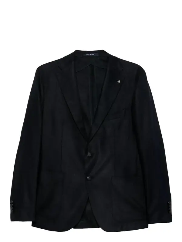Tagliatore Silk Blazer - Blue