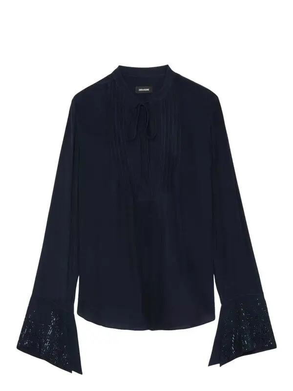 Zadig&Voltaire Taika Shirt - Blue