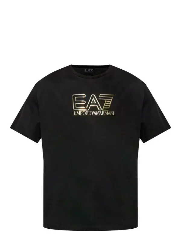 EA7 Cotton T-shirt - Black