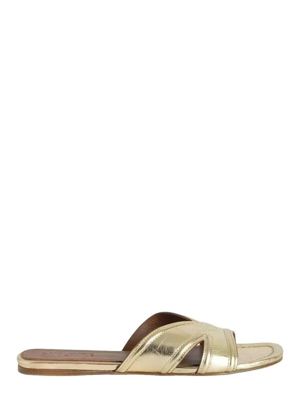 Zadig&Voltaire Azora Slides - Gold