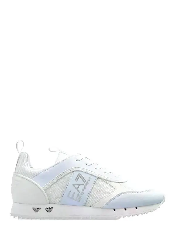 Emporio Armani Logo-print Trainers - White