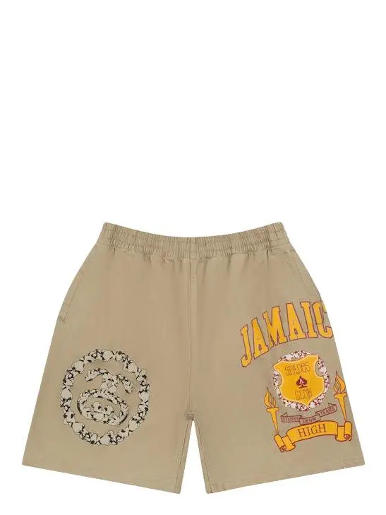 DENIM TEARS X Stussy Jamaica High Short - Brown