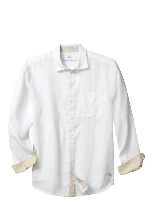Tommy Bahama Paradise Breezer Linen Shirt - White