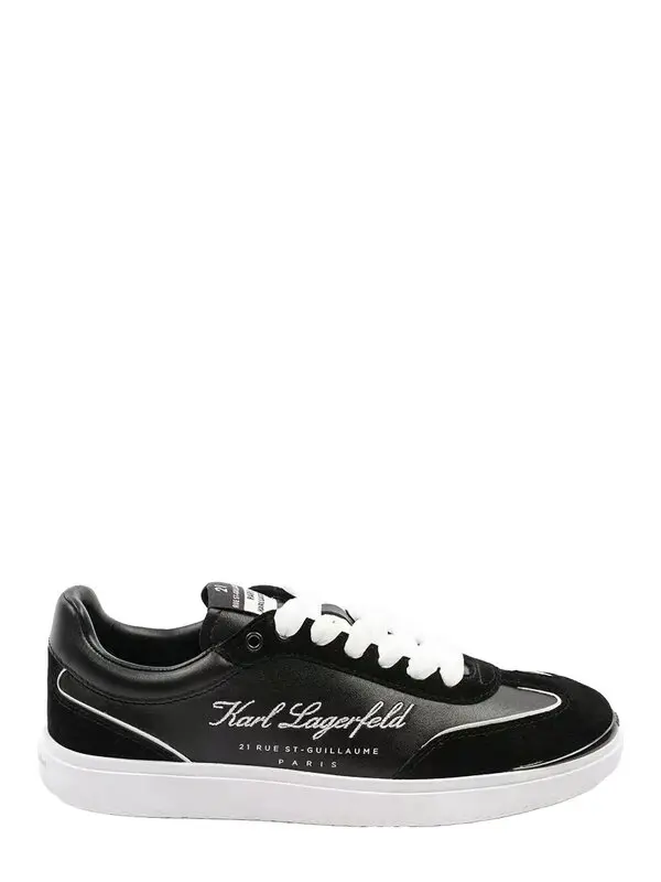 Karl Lagerfeld Atlas Hotel Kapri Lo Lace Sneakers - Black