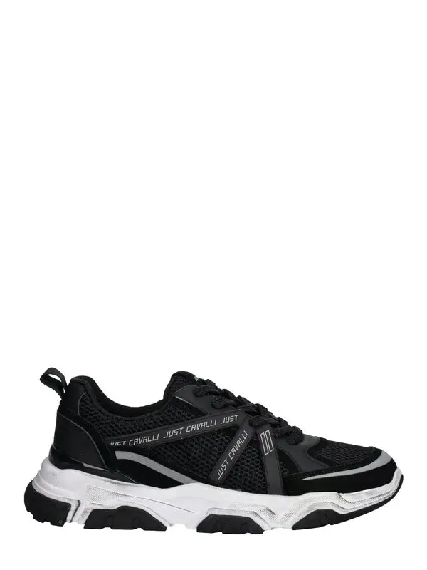 Just Cavalli Logo Sneakers - Black
