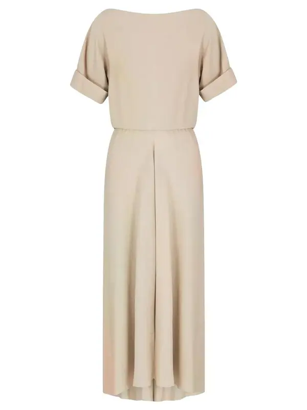 Giorgio Armani Asymmetric Dress - Neutrals