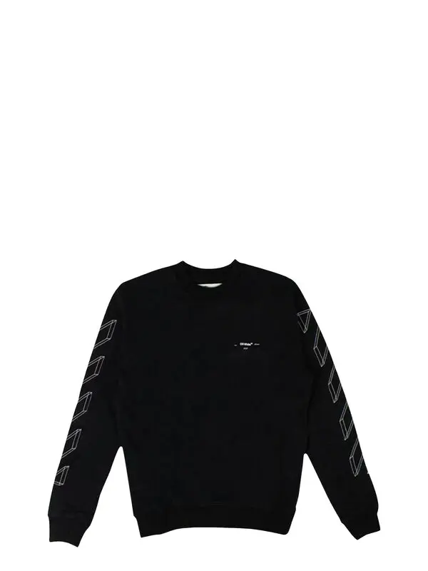 Off-White Diag Caravaggio Sweatshirt - Black