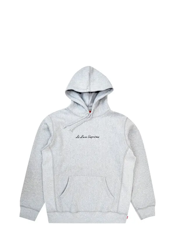 Supreme Le Luxe Hooded Sweatshirt - Grey