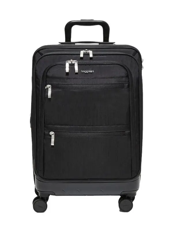 BAGGALLINI 22in 4 Wheel Hybrid Carry-on - Black