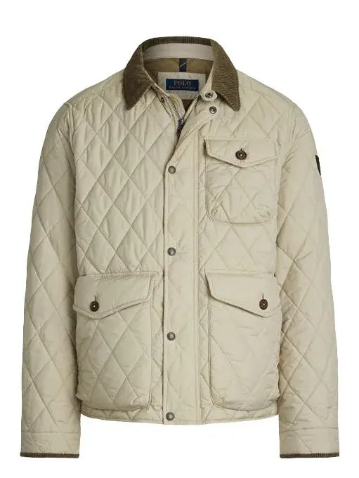 Polo Ralph Lauren Beaton Water Repellent Quilted Jacket - Stoneware Grey