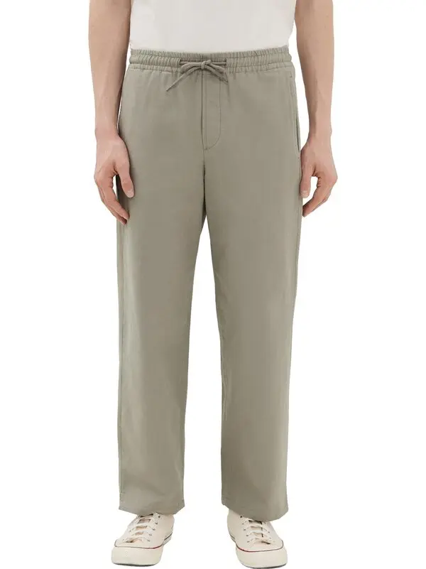 A.p.c. Vincent Pull-on Trousers - Kae Grey Green