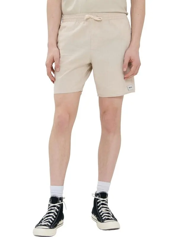 RHYTHM Classic Linen Jam Shorts - Sand