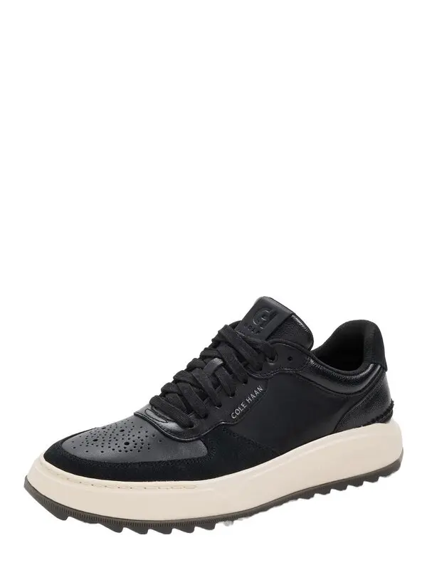 Cole Haan Grandpro Crossover Golf Sneakers - Black / Ivory