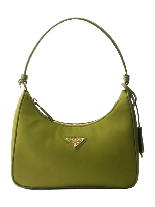 Prada Mini Re-edition 2005 Shoulder Bag - Green