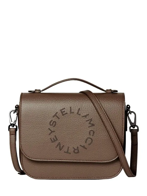 Stella McCartney Logo Messenger Bag - Ash