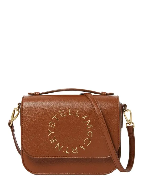 Stella McCartney Logo Messenger Bag - Auburn