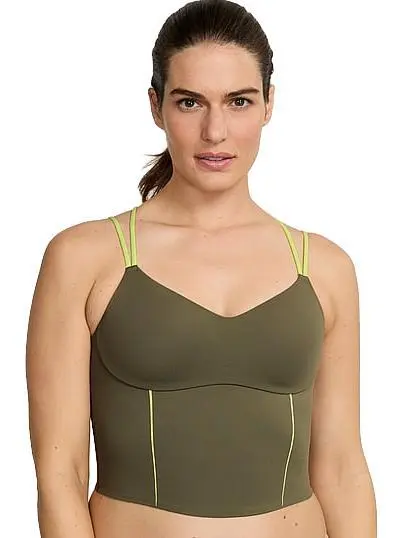 Victoria's Secret Vsx Elevate™ Chroma Contours Tank Top - Green