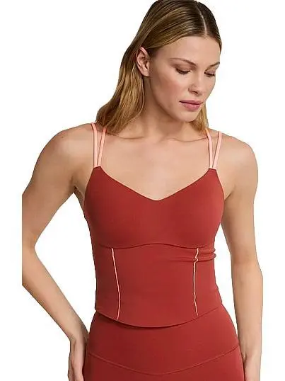 Victoria's Secret Vsx Elevate™ Chroma Contours Tank Top - Red