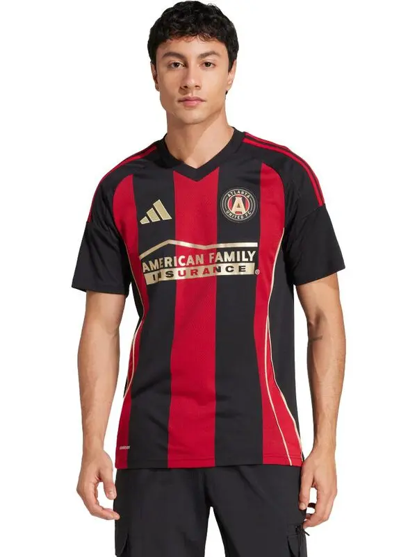 Adidas Atlanta United Fc 25/26 Home Jersey - Black / Team Victory Red