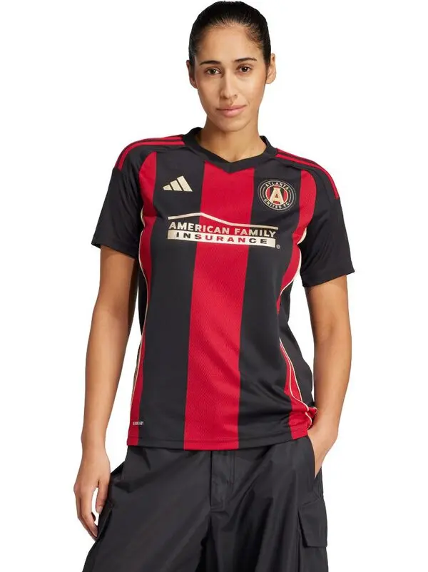 Adidas Atlanta United Fc 25/26 Home Jersey - Black / Team Victory Red