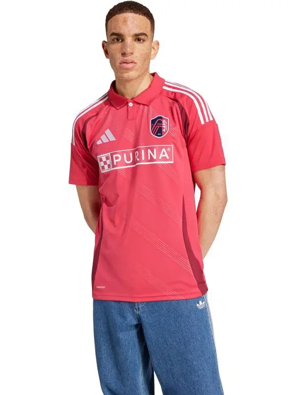 Adidas St. Louis City Sc 25/26 Home Jersey - Power Pink