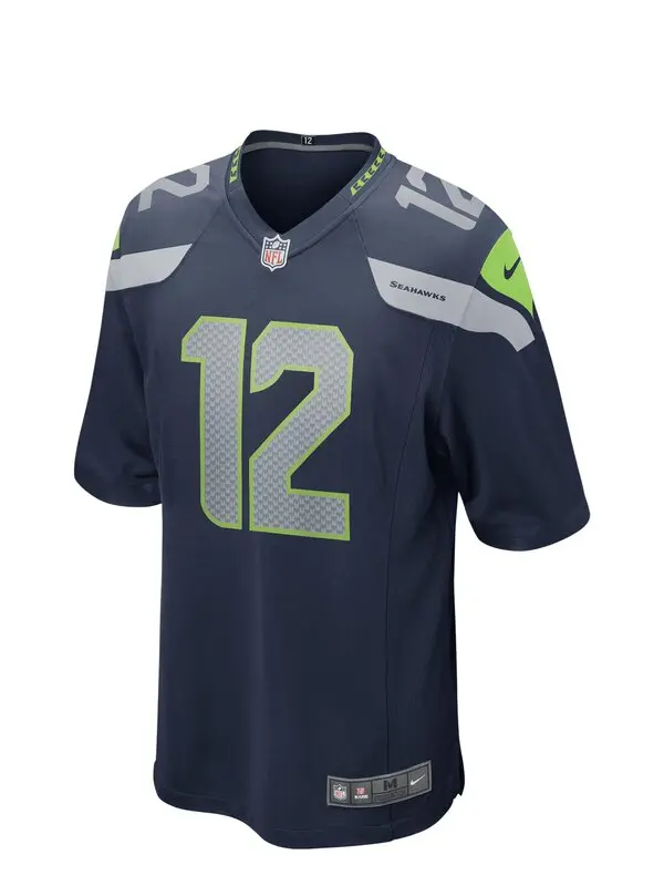 Nike Seattle Seahawks Nfl Game Jersey - Blue