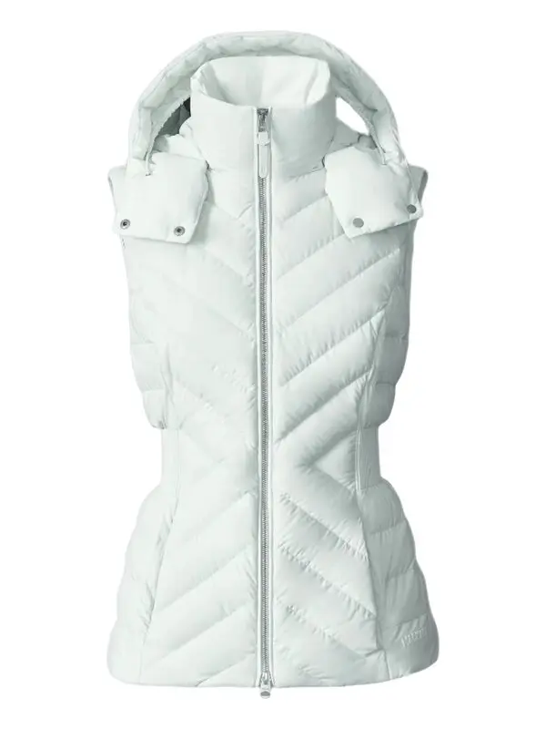 Mackage Hoshi Light Down Hooded Vest - Cream